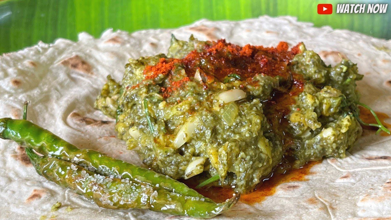 Pundi Palya | Uttar Karnataka da Special ಪುಂಡಿ ಪಲ್ಯ | Gongura Soppu ...