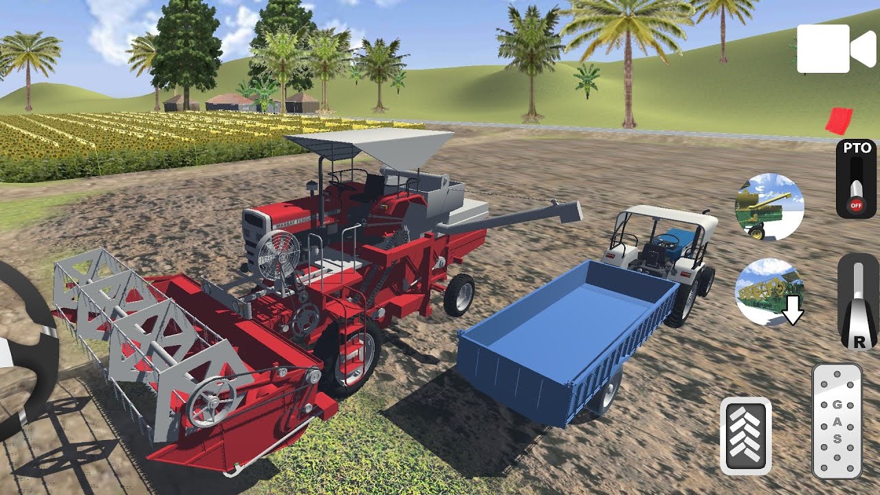 Farming simulator 3d / real farming game - YouTube