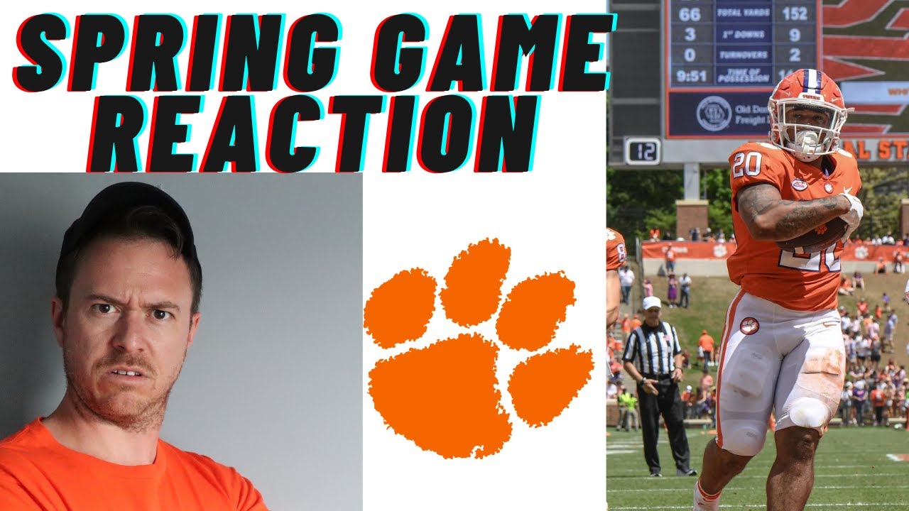 Clemson Football Spring Game 2023 Reaction - YouTube