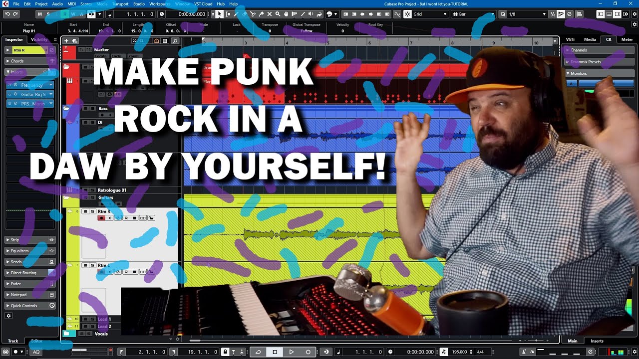 7 USEFUL Tips for Making PUNK ROCK by Yourself in a DAW - YouTube