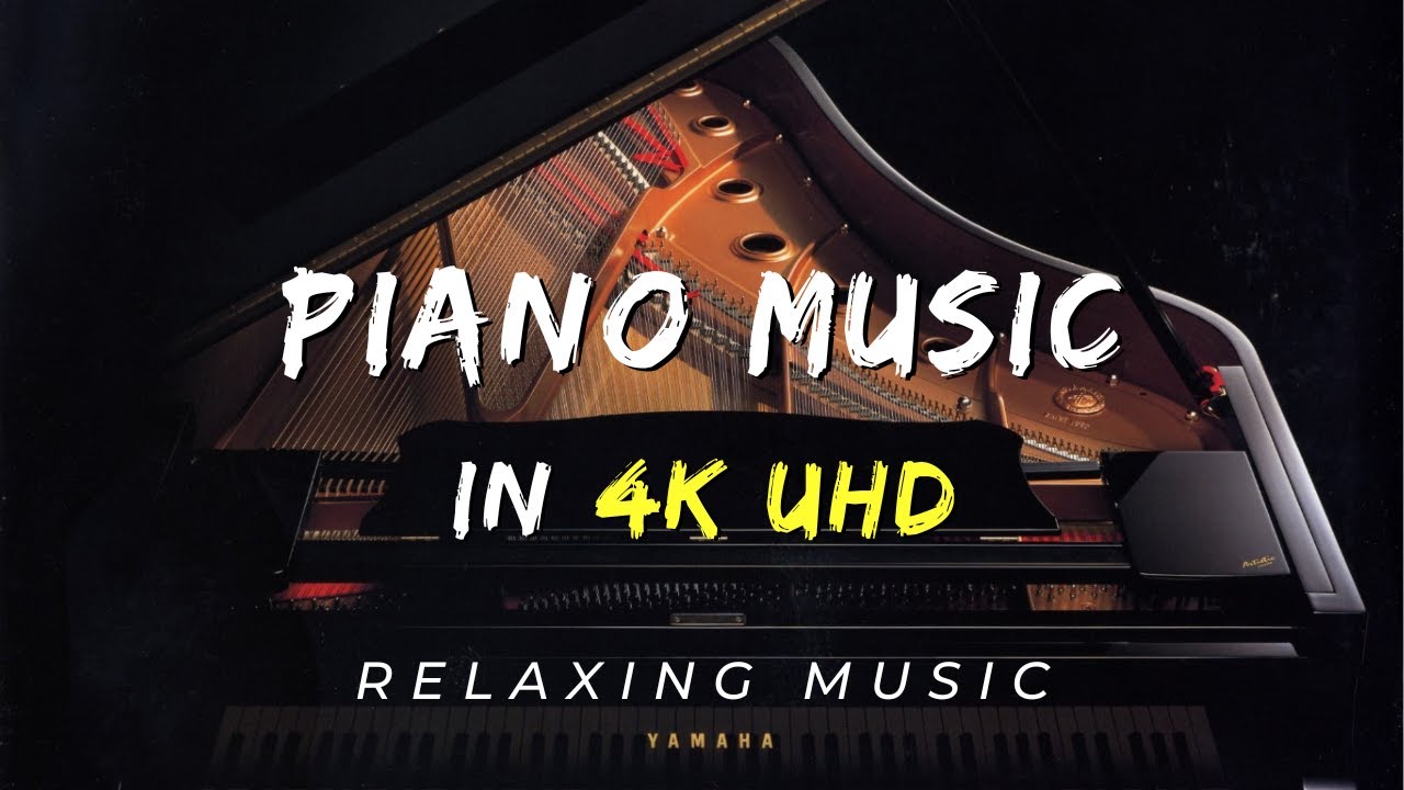 RELAXING PIANO | Relaxing Stress Relief Music 4K Video HD | #piano # ...