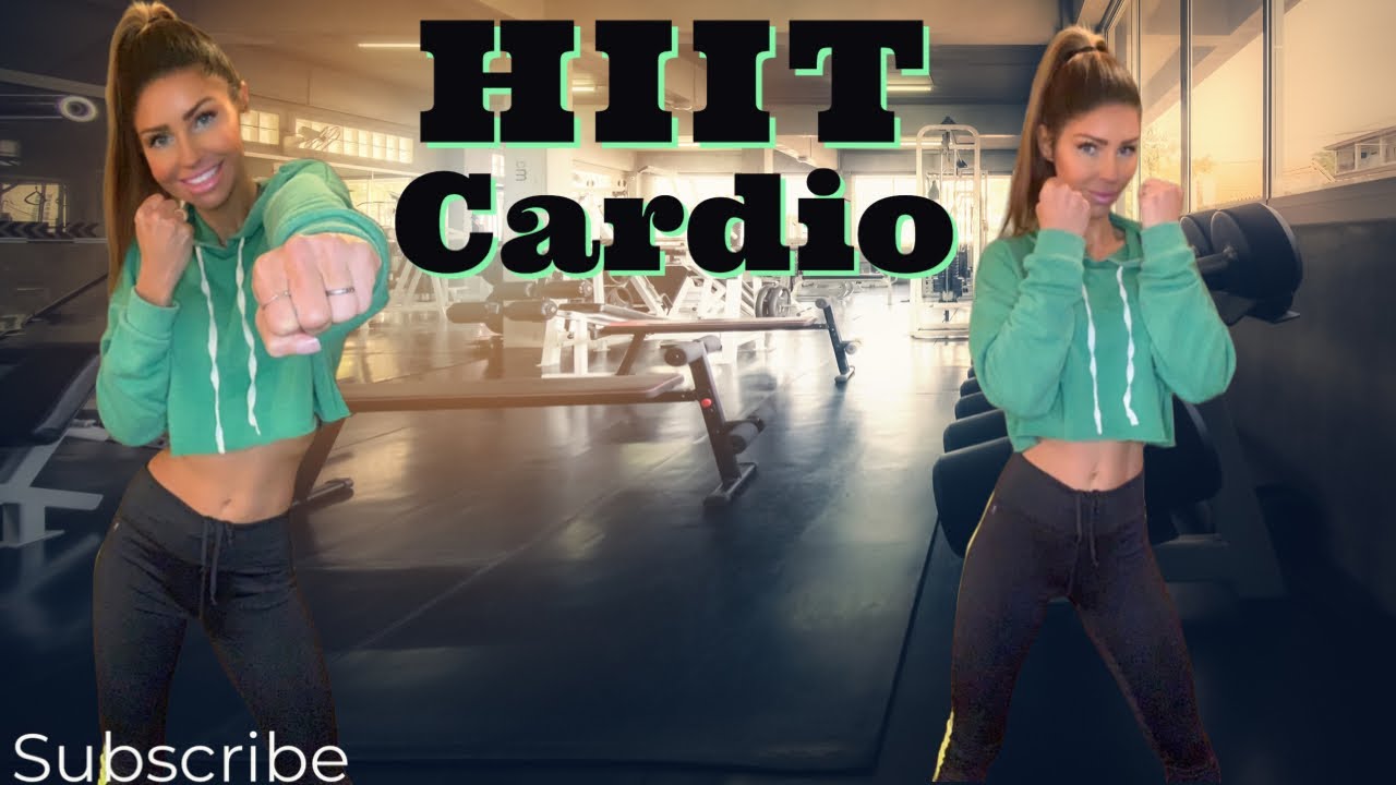 10-Minute HIIT Cardio Workout with Warm Up - No Equipment at Home ...