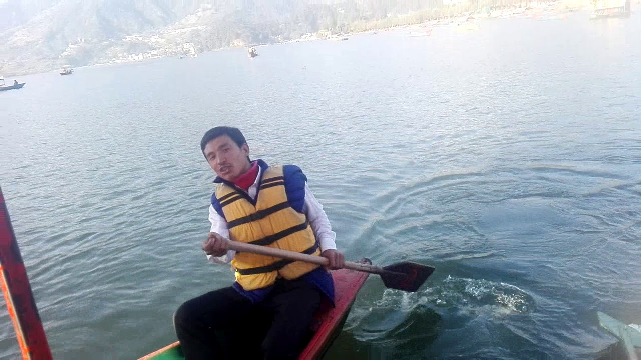 ⛵ boating on FEWA LAKE. - YouTube