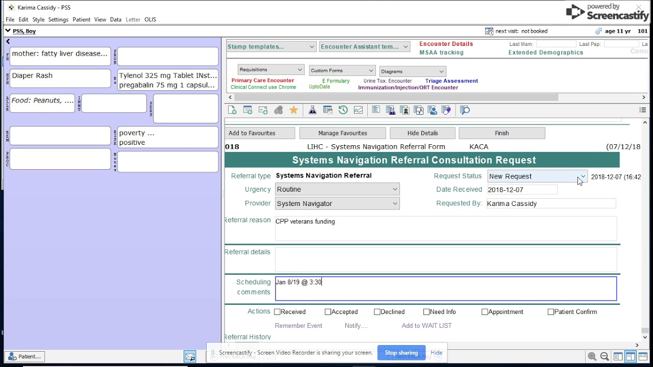 Internal Referrals Request Status - YouTube