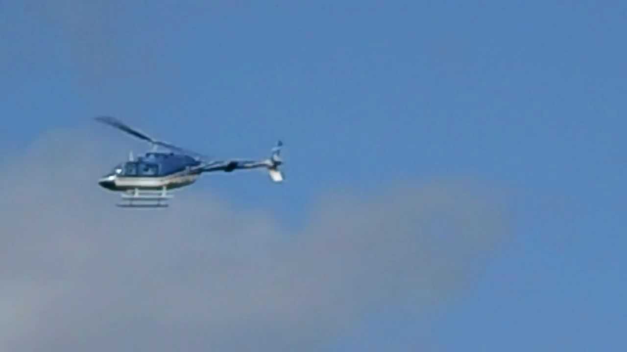 Bristow Bell 206 landing - YouTube