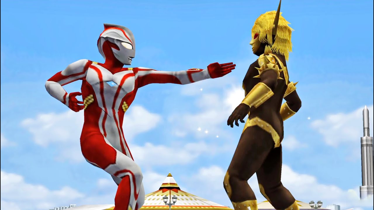 Epic Battle|| Ultraman Mebius Vs Alien Babarue & Temperor - FE0 ...
