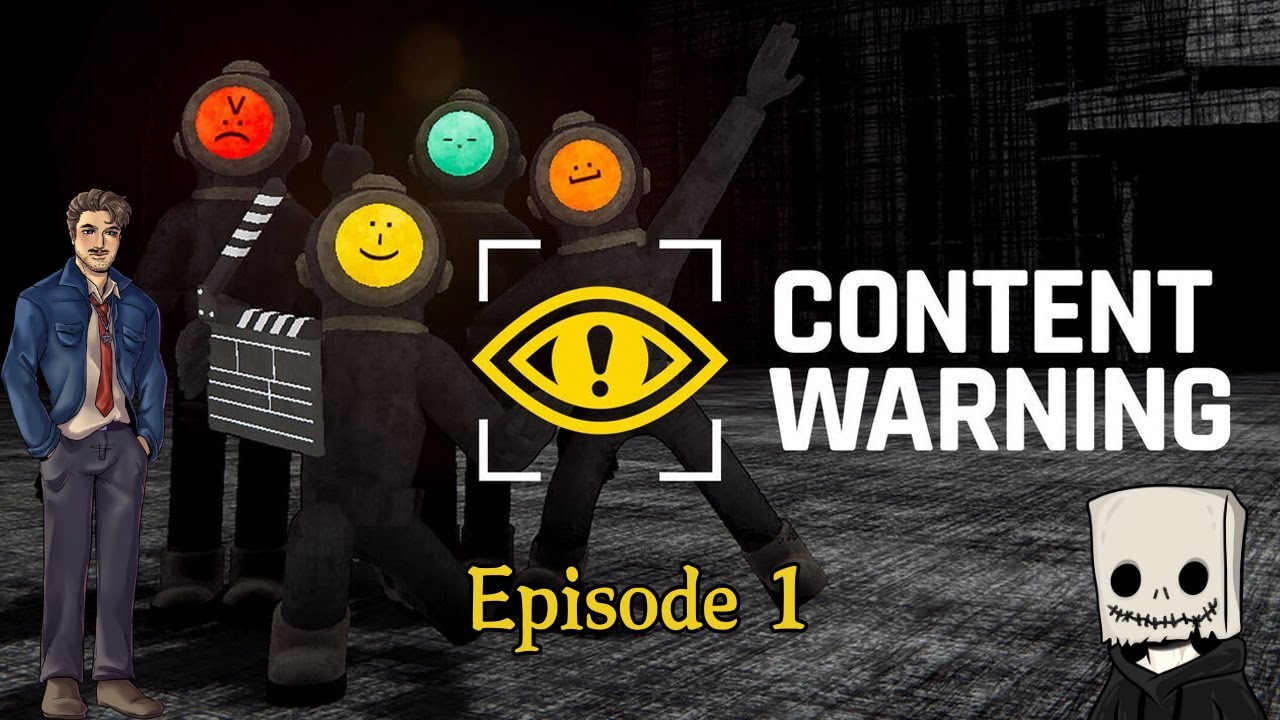 Spooky Scary Content Creation - Content Warning- ep1 - YouTube