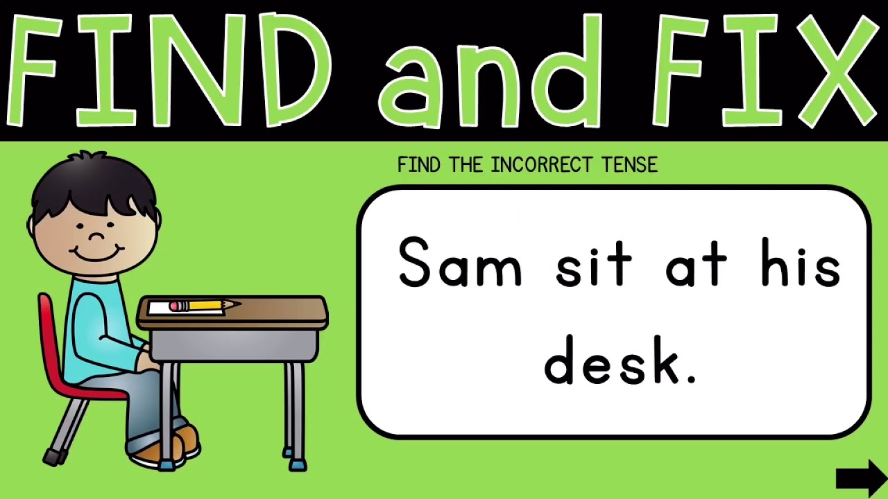 Tense FIND & FIX - YouTube
