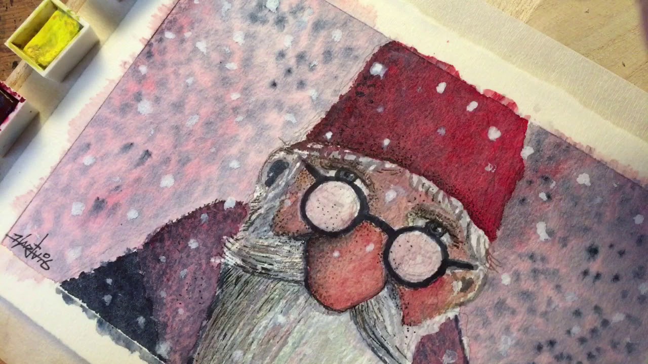 Review/first test of ESCODA ÚLTIMO 14, Watercolor brush - YouTube