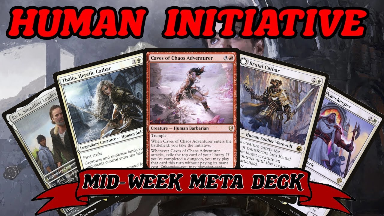 HUMAN INITIATIVE! Legacy Boros Human Tribal with big strong initiative ...