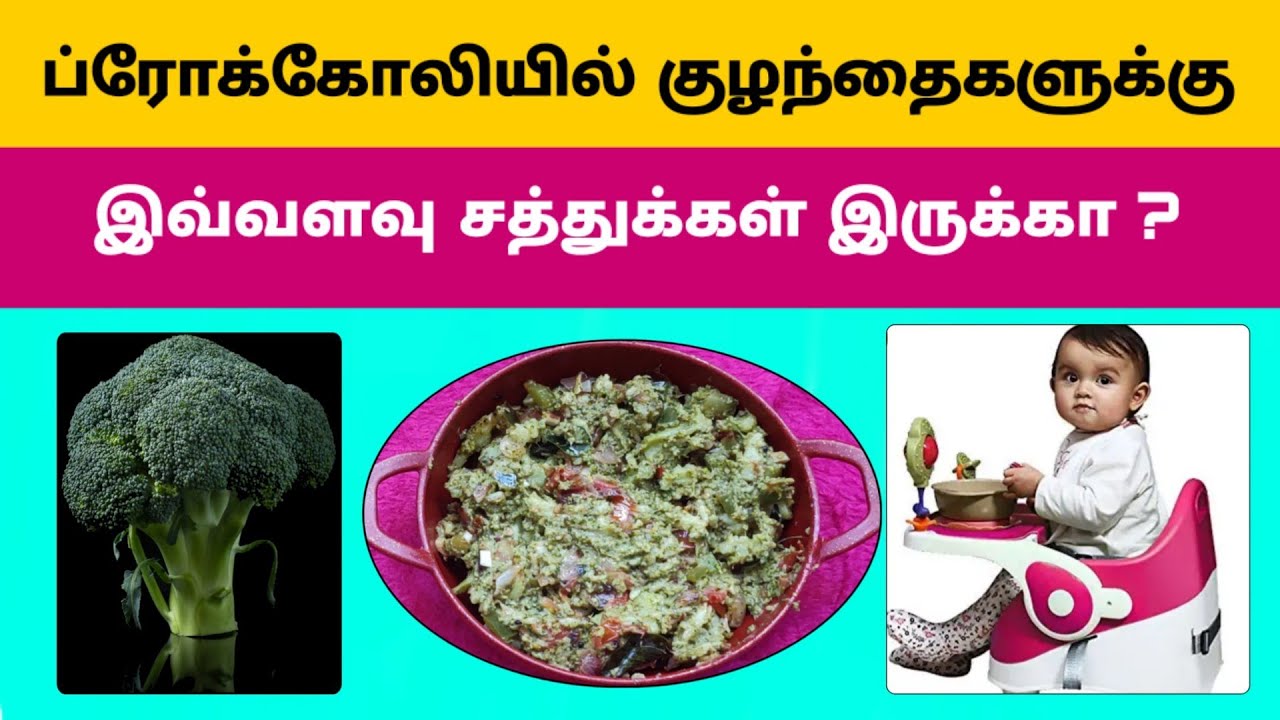 Broccoli for Kids | Baby Food Recipe | - YouTube