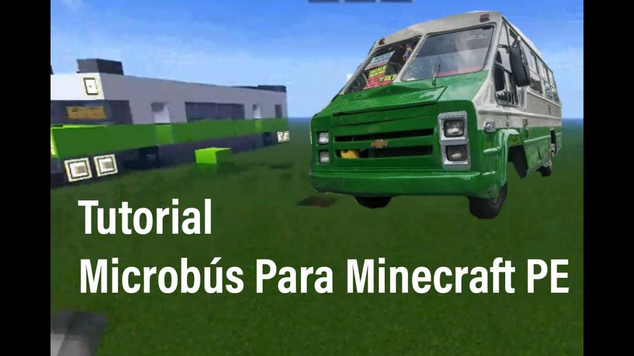Tutorial: Hacer una Microbus en Minecraft - YouTube
