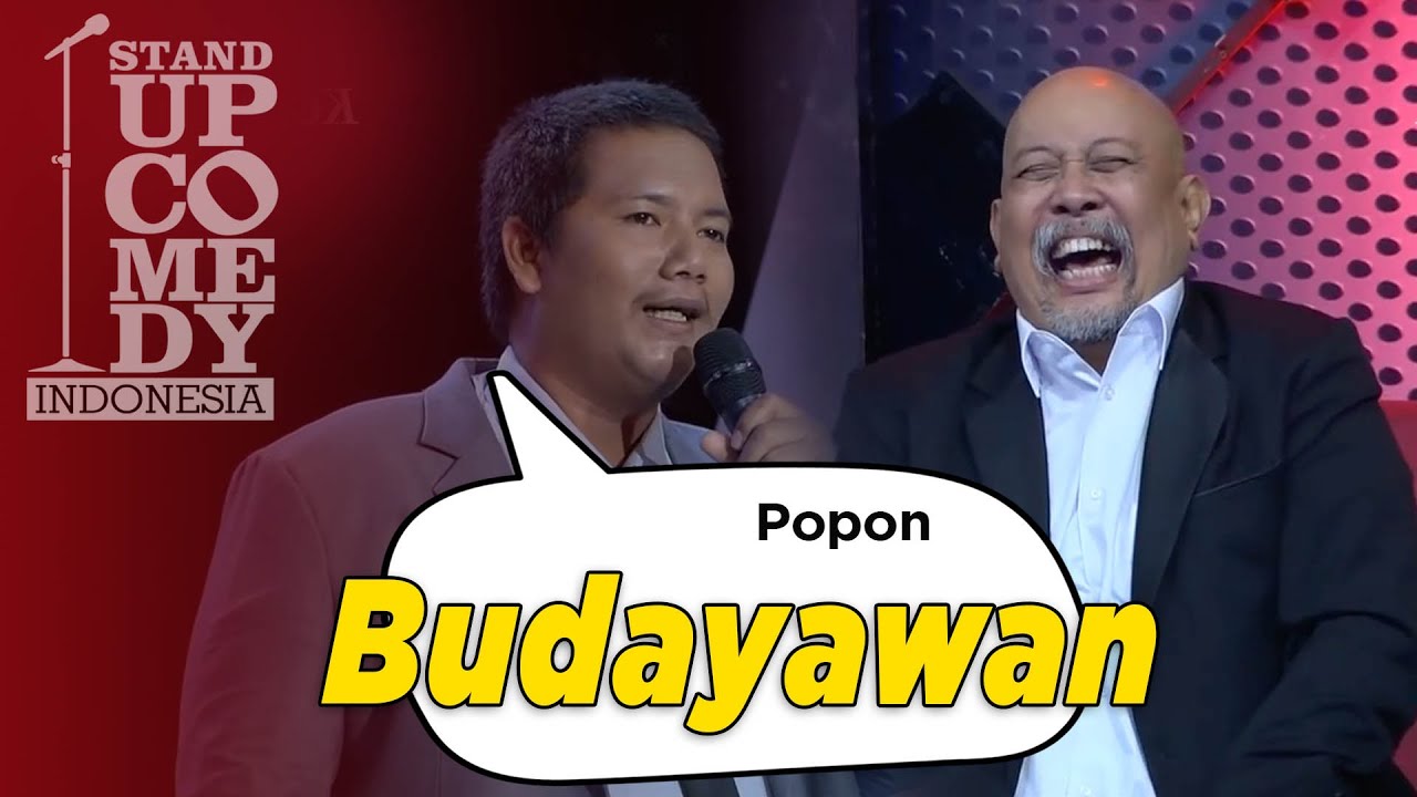 Stand Up Comedy - BIKIN NGAKAK! Popon : Budayawan - YouTube