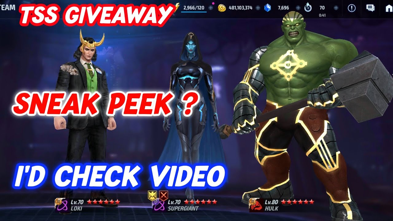 Where is Sneak Peek ? | TSS Giveaway Update | ID Check Video | MFF ...