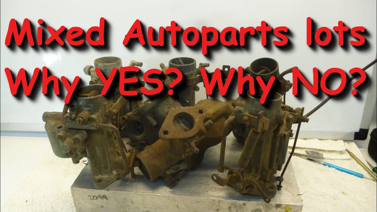 What are the Pros and Cons of buying mixed lots of autoparts. The good ...