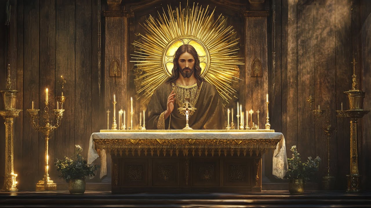 🔴 Gregorian Chants for Moments of Prayer with Jesus | Sacred Choir ...