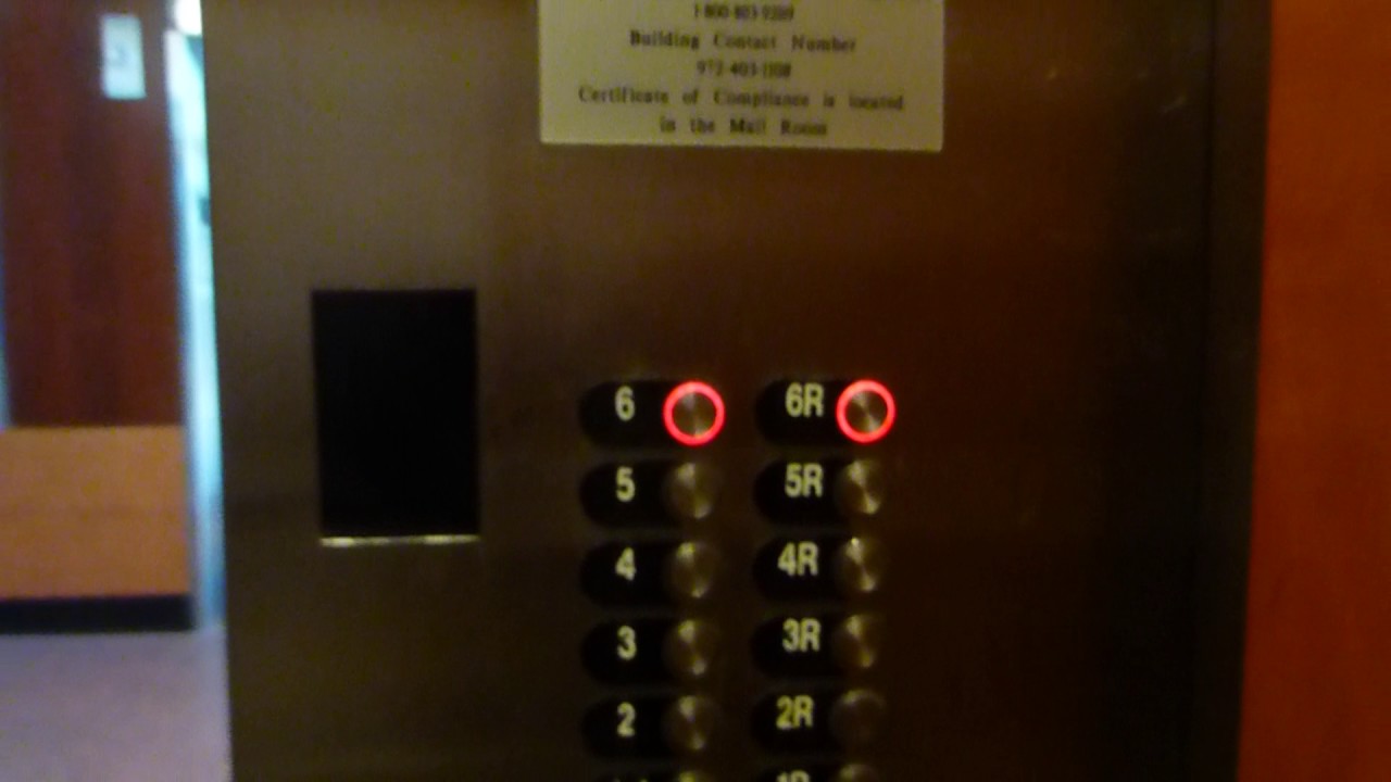 Otis Traction Service Elevator At Legacy Town Center I - YouTube