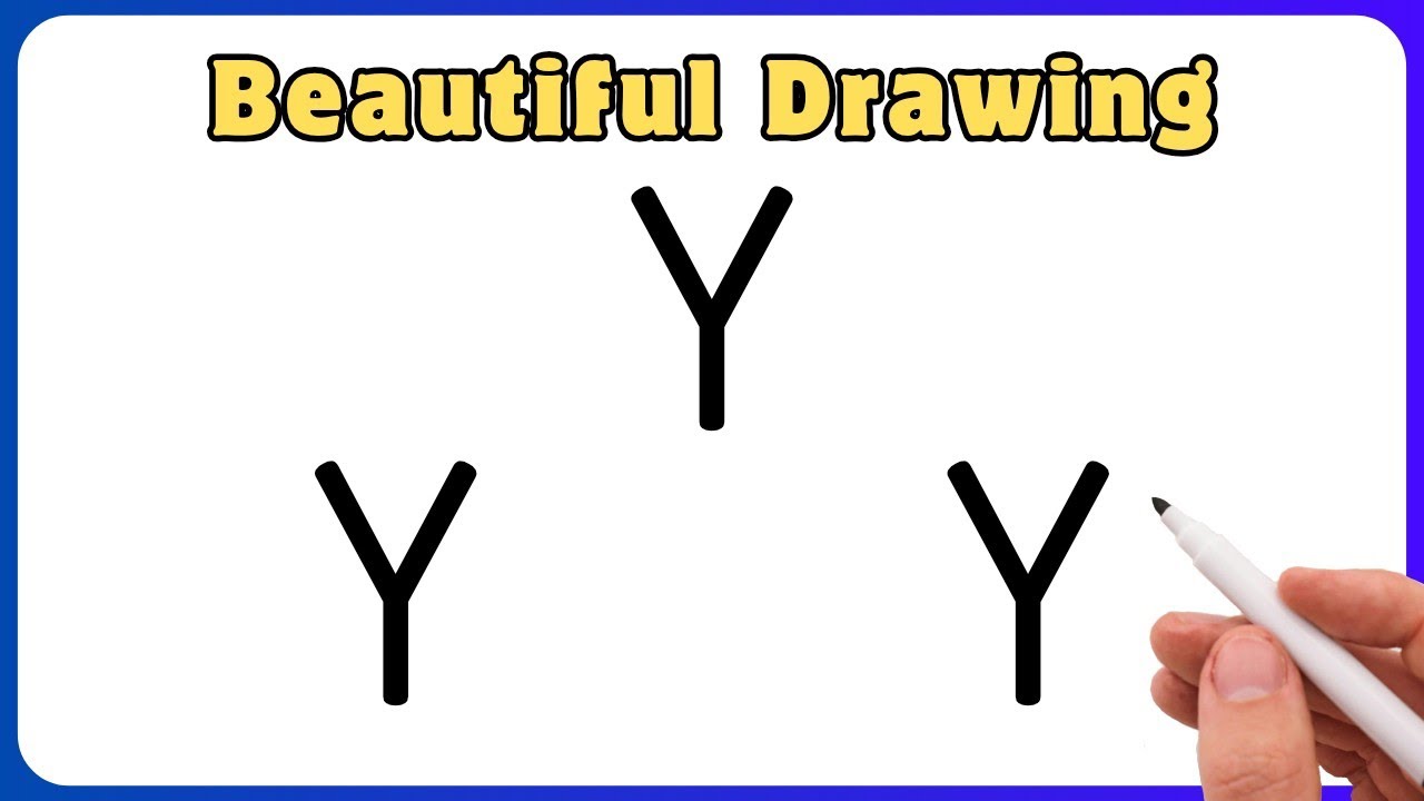 Beautiful Drawing | Simple Drawing | Easy Drawing | How to Draw | Very ...