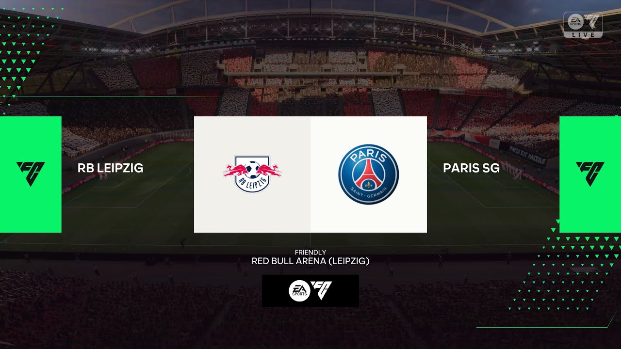 RB Leipzig vs PSG - Club Friendly - 10th August 2024 Full Match 4K - FC ...