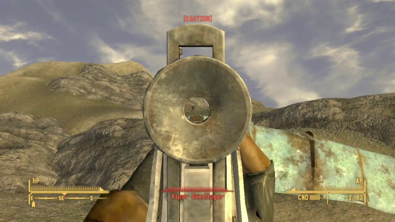 Fallout New Vegas BOOM HEADSHOT - YouTube