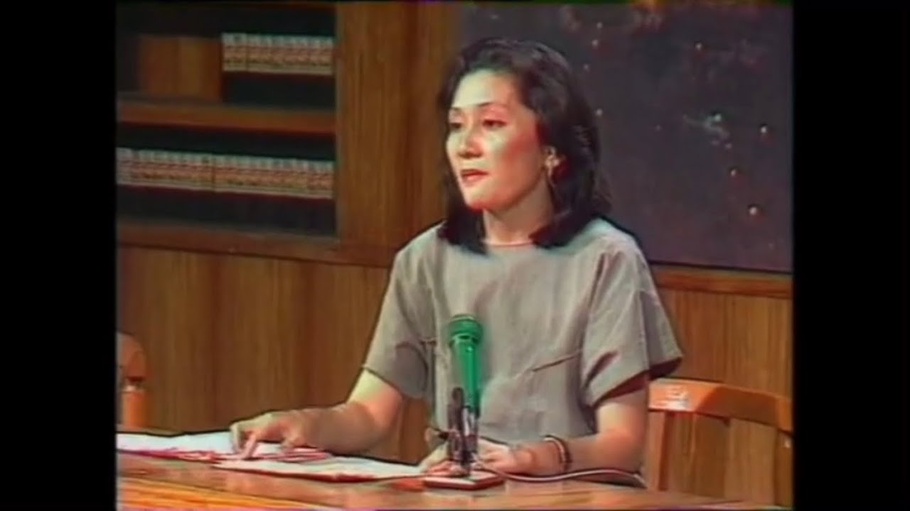 MBS Channel 4 Studio Scenes - Pre & Post People Power (February 1986 ...