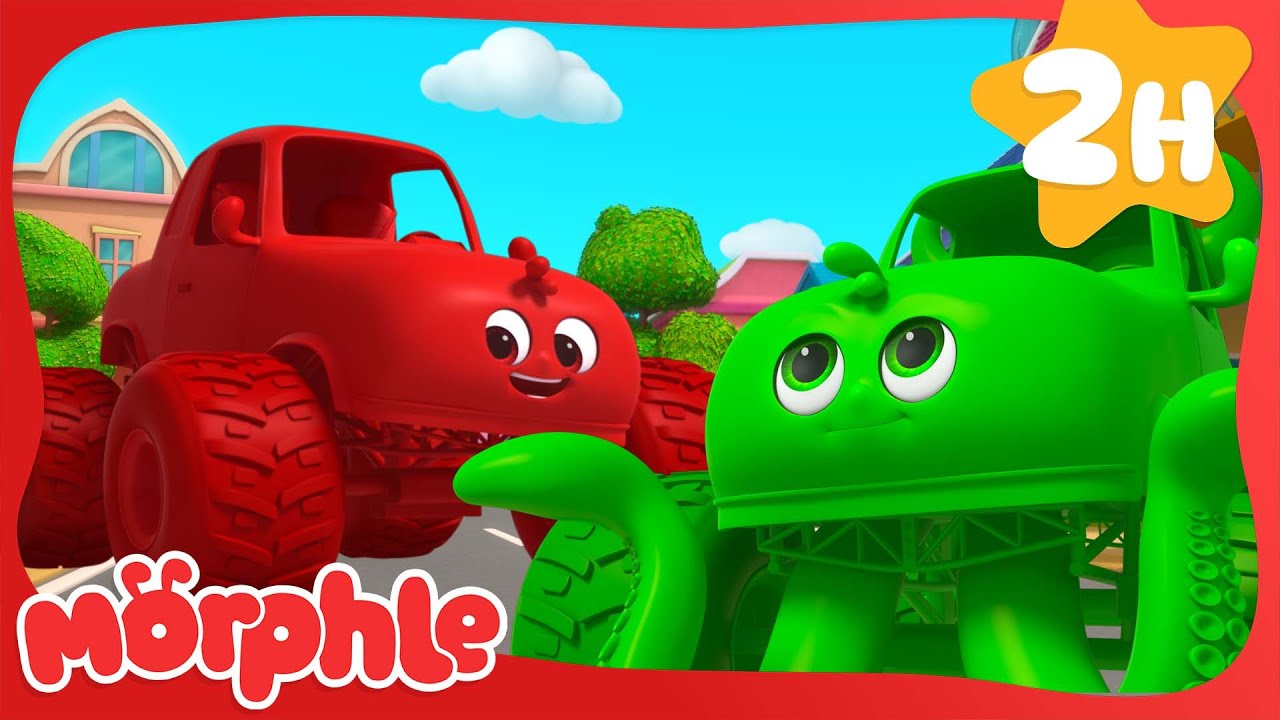 Awesome Monser Trucks! | Morphle in English | Kids Cartoon | Morphle ...