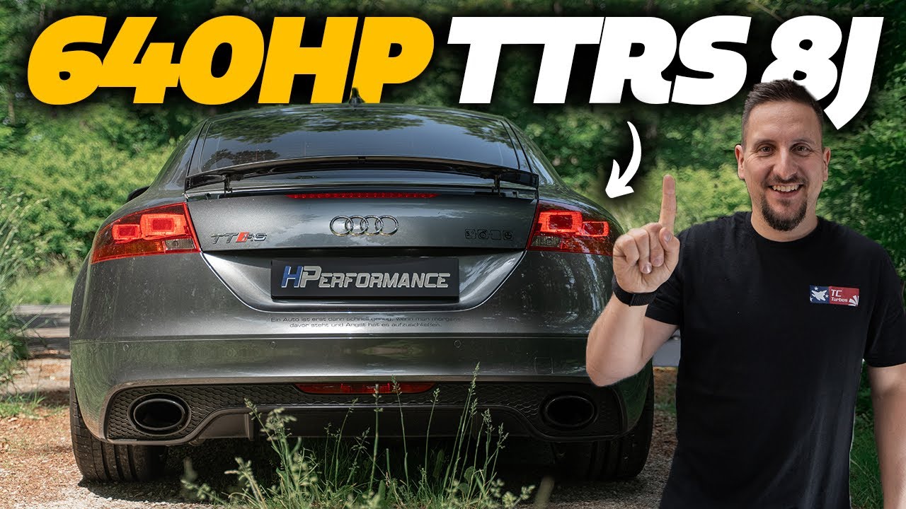BRUTAL Sound! 640HP Audi TTRS 8J - New Turbo Setup - 3,5 inch exhaust ...