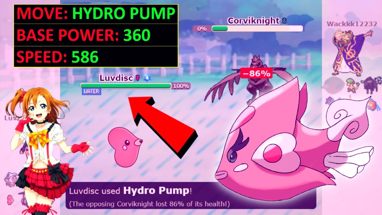 TERA WATER LUVDISC BEATS 1800's PLAYERS WITH EASE💕 ! Pokemon Scarlet ...