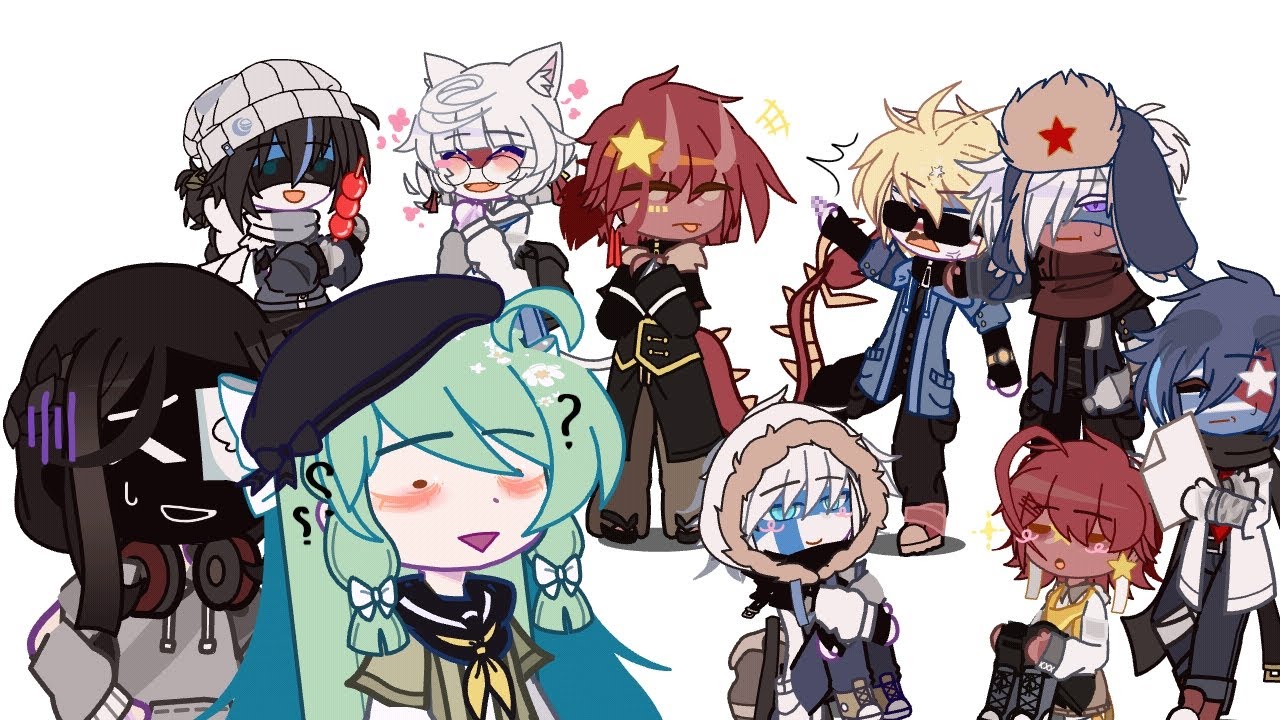 Tôi ship ngẫu nhiên countryhumans trong Generator trên gacha life /by ...