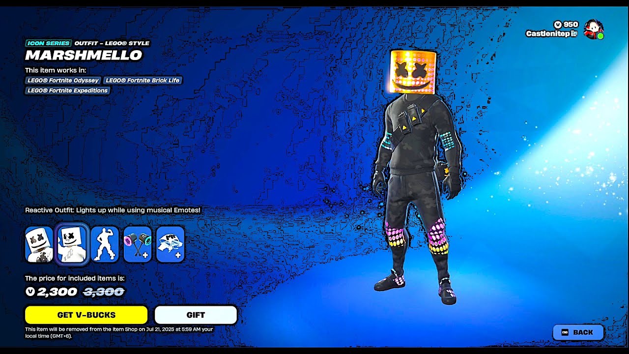 Marshmello Skin Is Back in todays fortnite Item Shop...!!! - YouTube