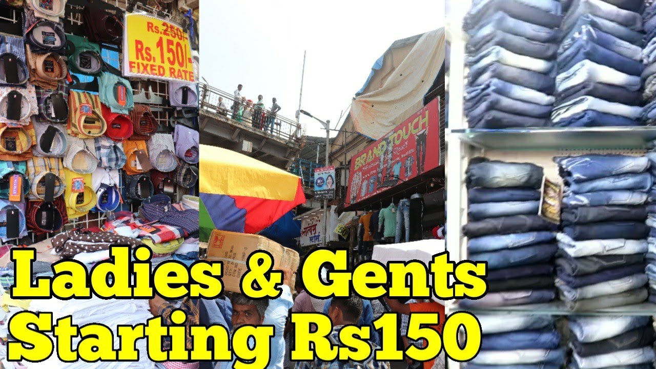 Wholesale cloth market in Dadar | wholesale shirt market | wholesale ...