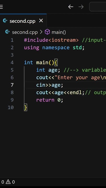 C++ Input Explained in Telugu- Simple &Easy for Beginners! #coding #learncpp #cpp - YouTube