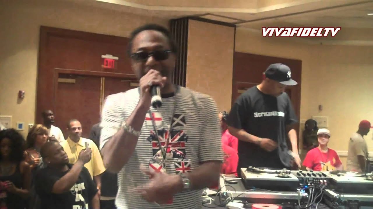 Chief Rocker Busy Bee dropping HIP HOP knowledge at Core Dj retreat 14 ...