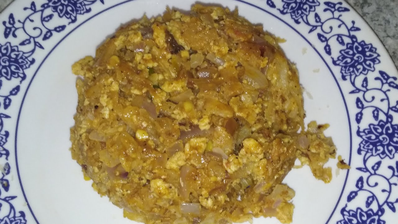 How to make egg kotthu parotta / முட்டை கொத்து பரோட்டா/vish samayal ...