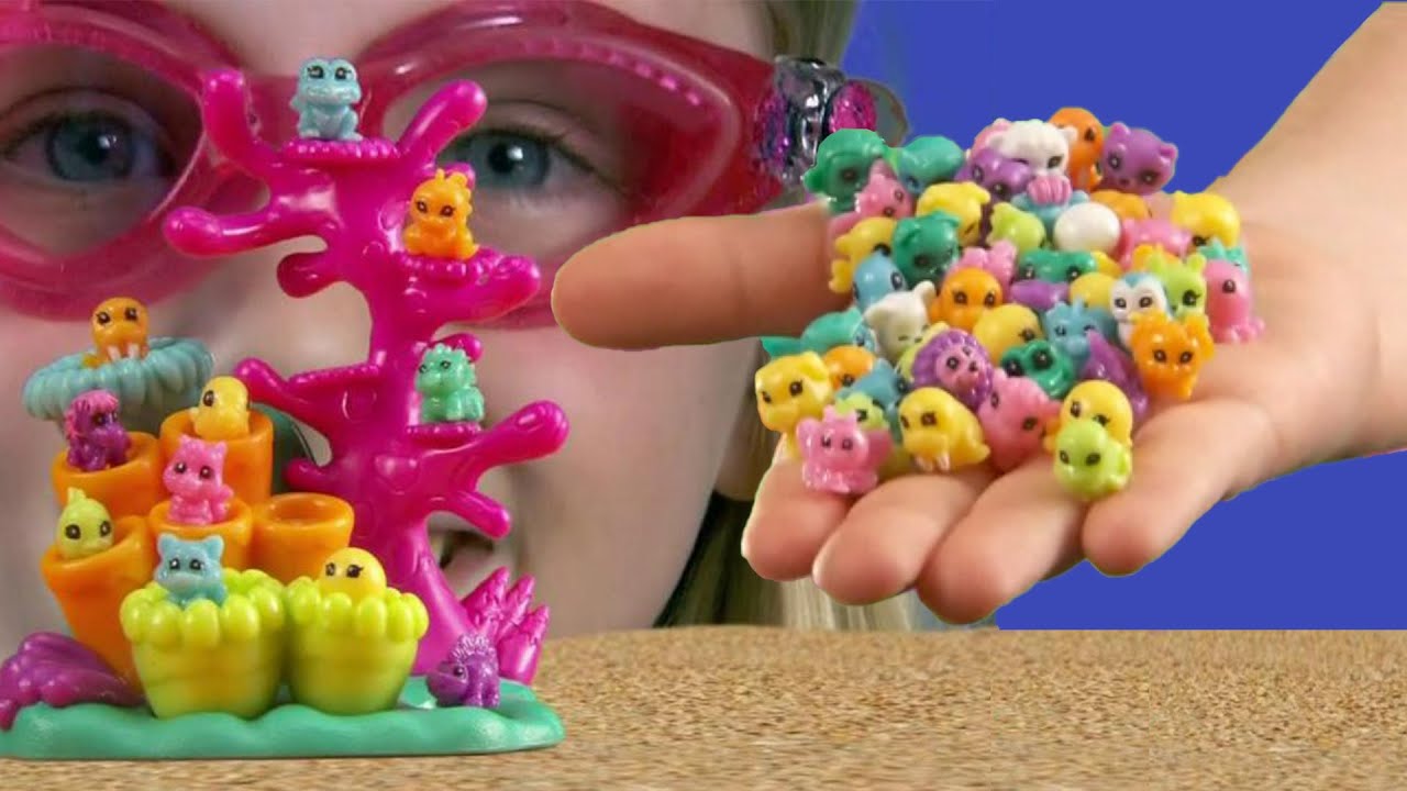 Unboxing Cute Zinkies Sea Coral Coralliens Set with 8 Mini Zinkies and ...