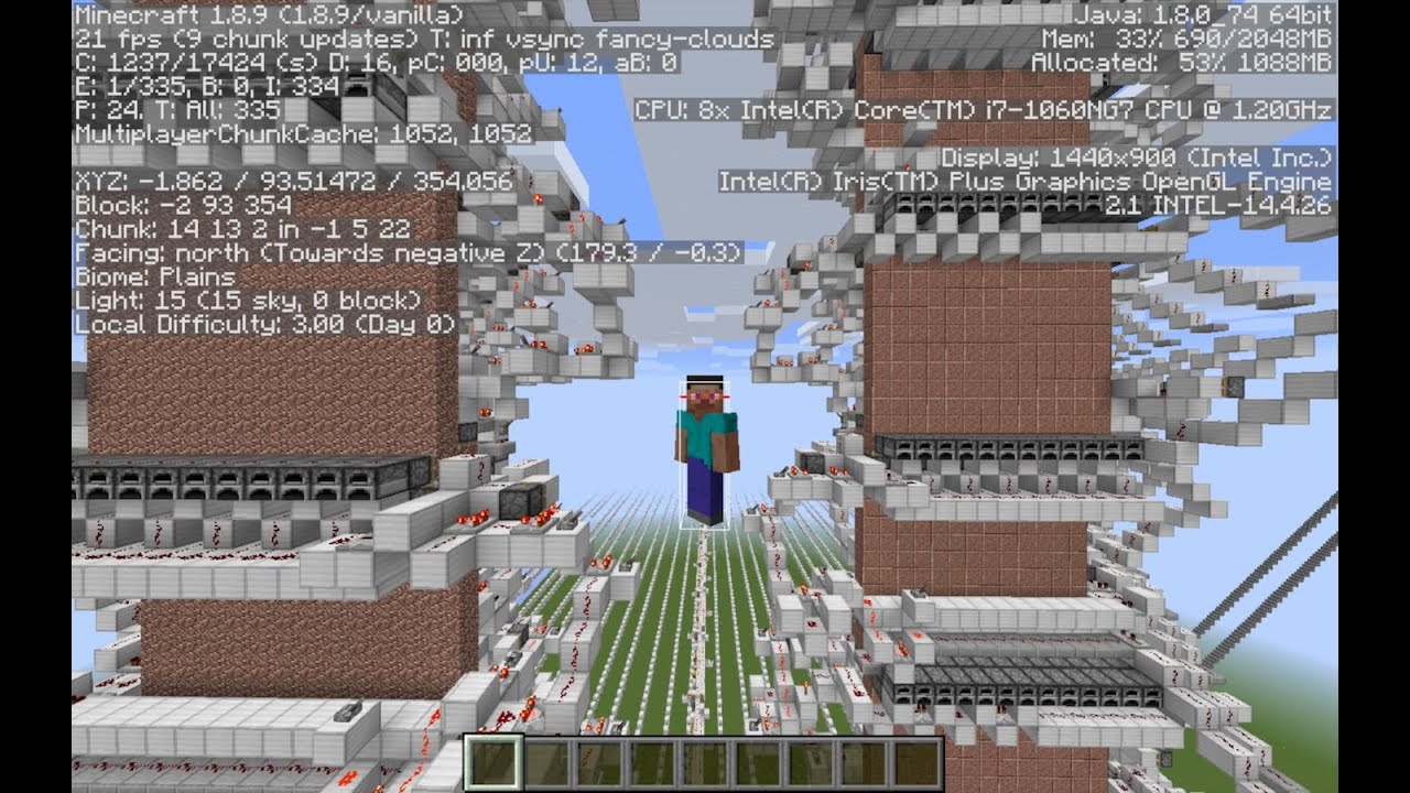 Video #0: Vanilla Survival Friendly 3D Printer for Minecraft 1.8 - YouTube