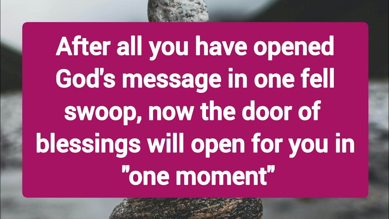 God Urgent Message Only For You please Open it now Quickly!! - YouTube