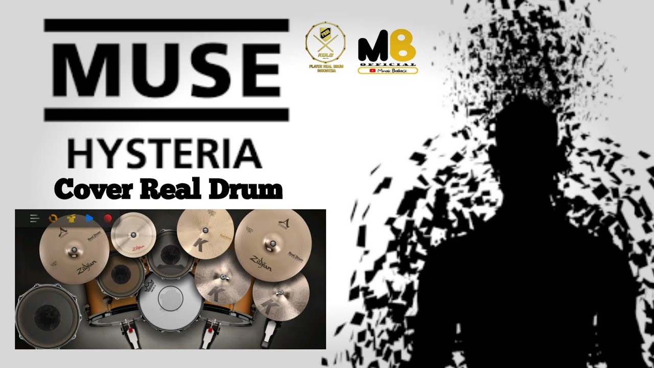 Muse - Hysteria | Real Drum Cover (Official Video) - YouTube