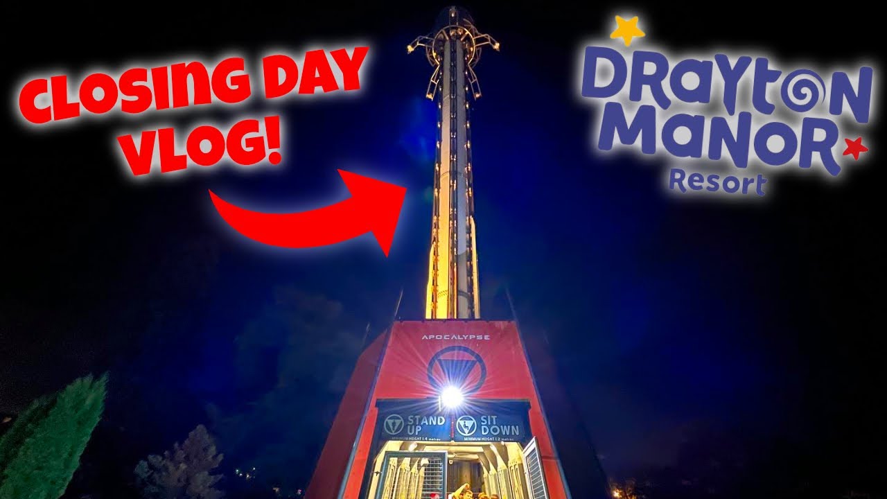 Goodbye Apocalypse at Drayton Manor | Closing Day Vlog - YouTube