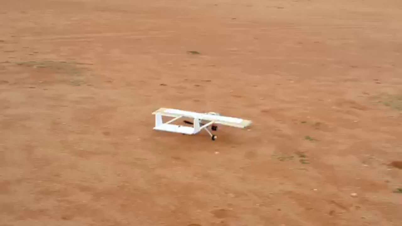 RC MQ-9 Reaper Drone modified Scratchbuilt Maiden Flight (Landing ...