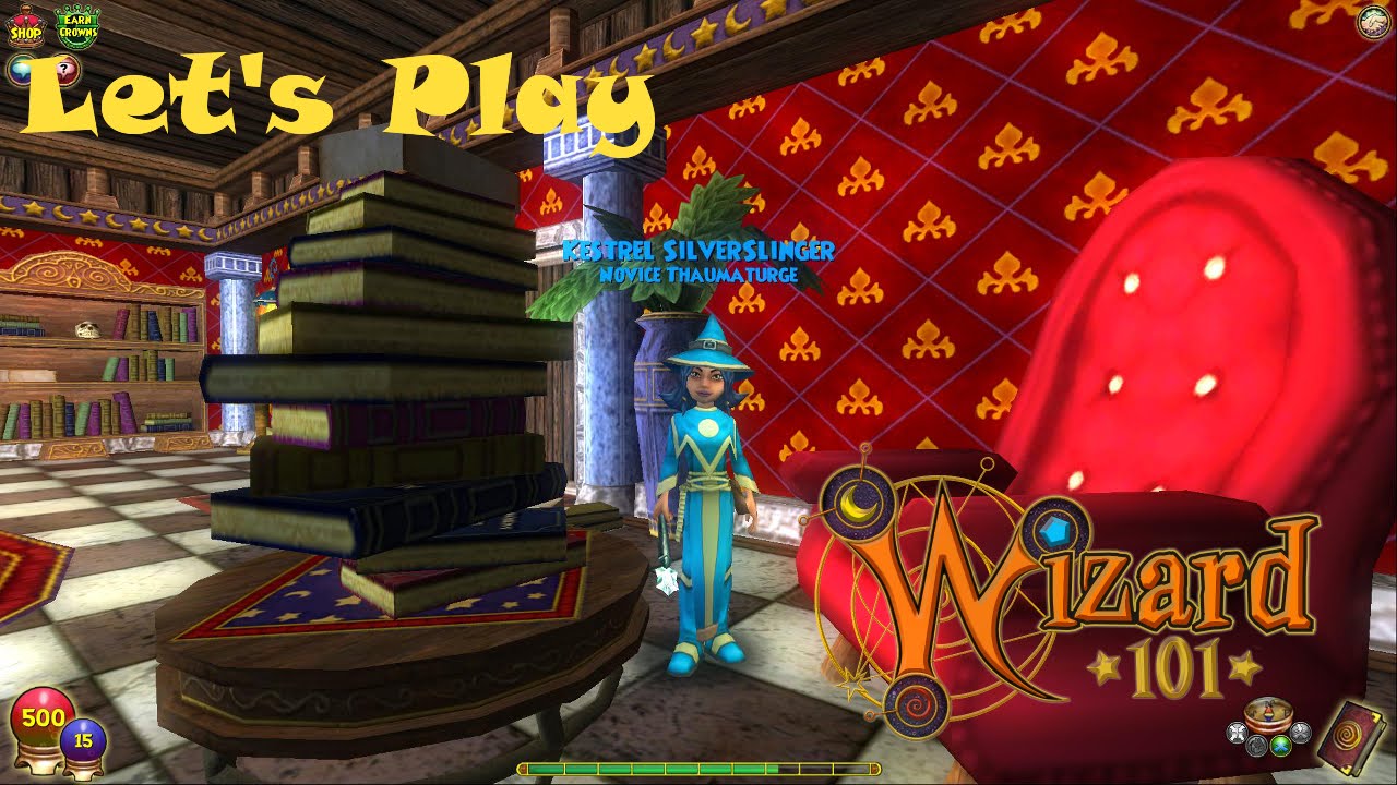 Let's Play Wizard 101 Ep. 1 (Damn Tutorial) - YouTube