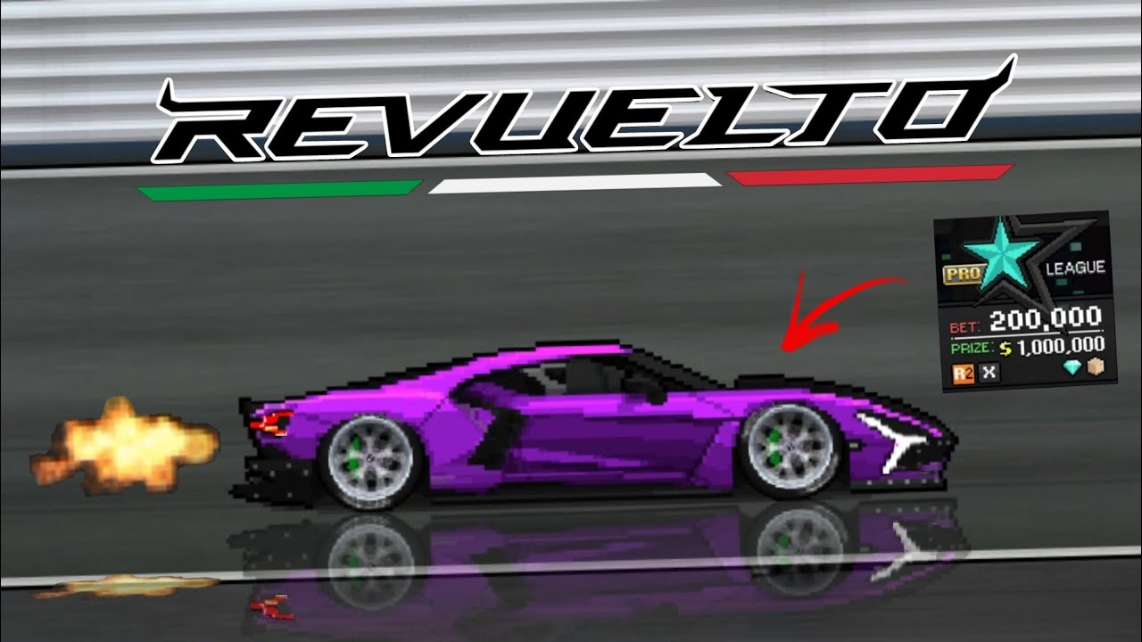Build the Lamborghini revuelto replica in pixel car racer | pixel car ...