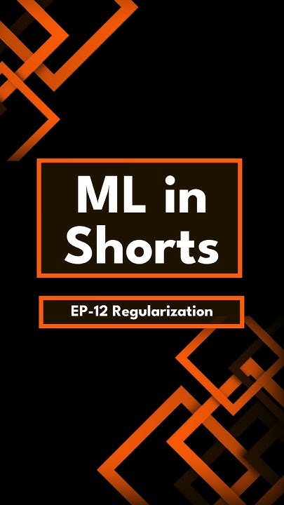 ML in Shorts | EP-12: Regularization - YouTube