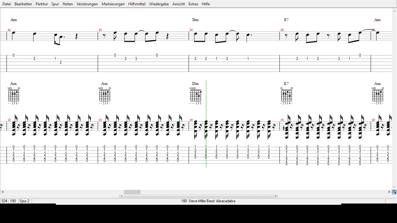 Steve Miller Band - Abracadabra - Tabs - YouTube