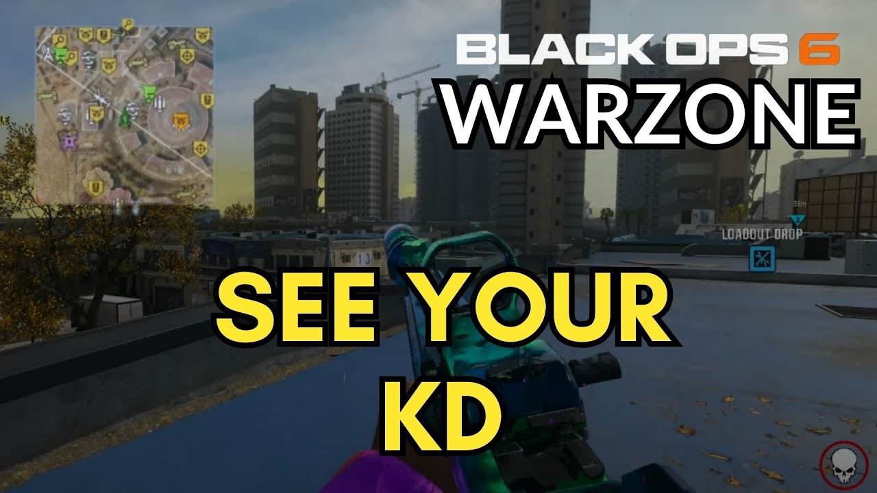 How to See KD in COD Warzone - YouTube