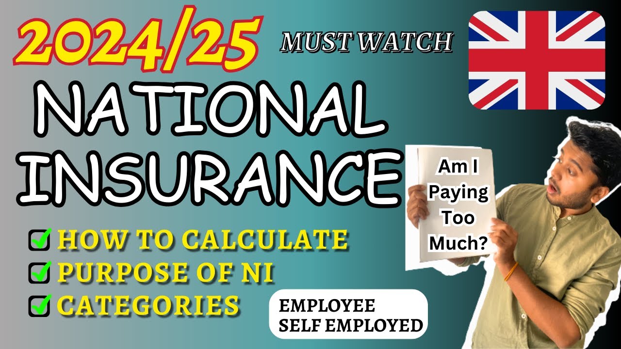 National Insurance Explained | Check Your Deduction 🇬🇧 UK | 2024 - YouTube