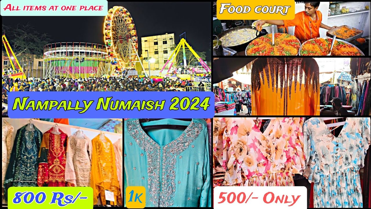 Nampally Exhibition 2024 Hyderabad| తెలుగు Vlog| Complete Tour with ...