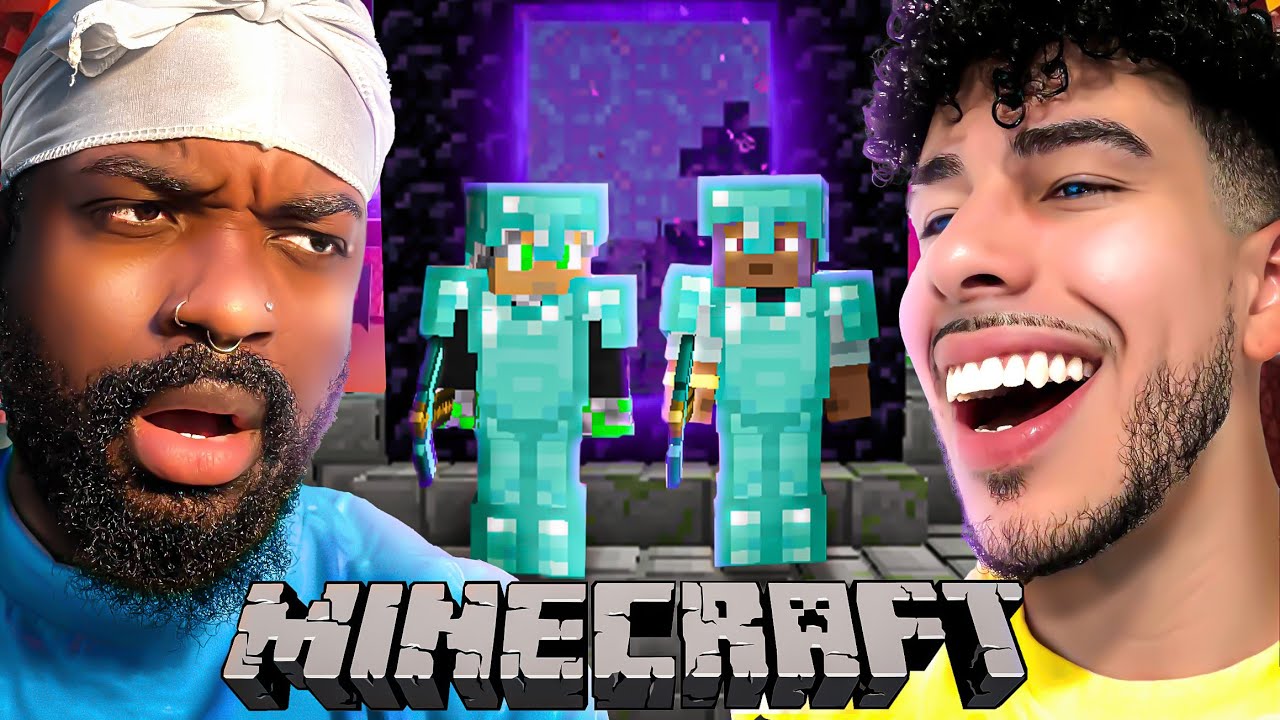 Entering The NETHER For The First Time In Minecraft (part2) - YouTube