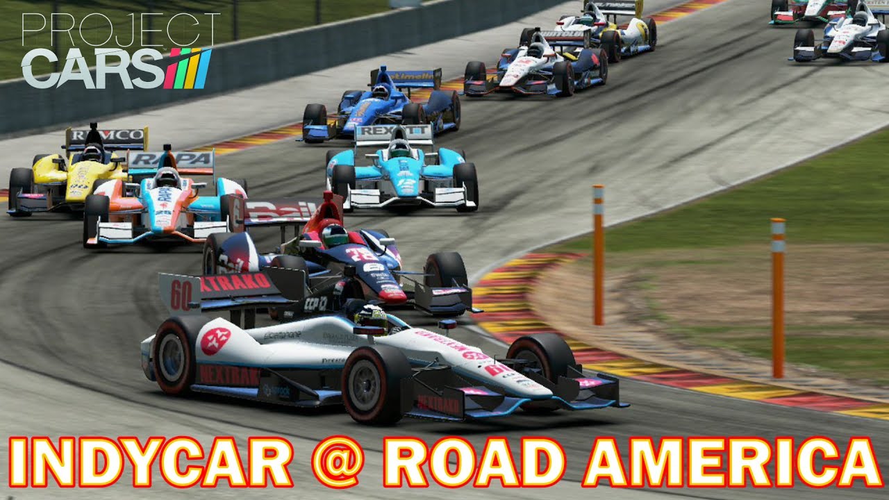 Project CARS: IndyCar at Road America - YouTube