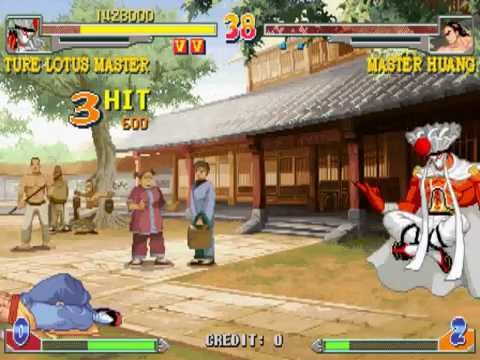 Martial Masters [Arcade] - play as True Lotus Master (old) - YouTube